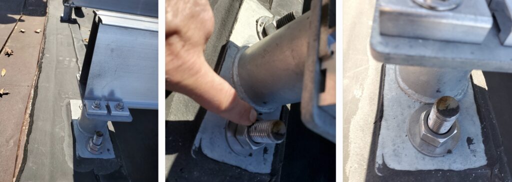 Fasteners In a Horizontal surface of a Roof System - Dupont